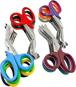 Amazon.com: Multi-Purpose Trauma Shears, 7.25in Bandage and Fabric ...