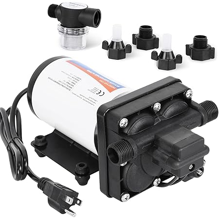 SEAFLO 33-Series Industrial Water Pressure Pump w/ Power Plug for Wall ...