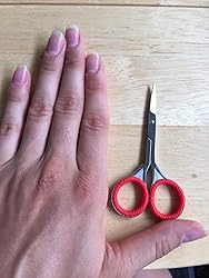 Amazon.com : Revlon Nail Scissors, Curved Blade, Made with Stainless ...