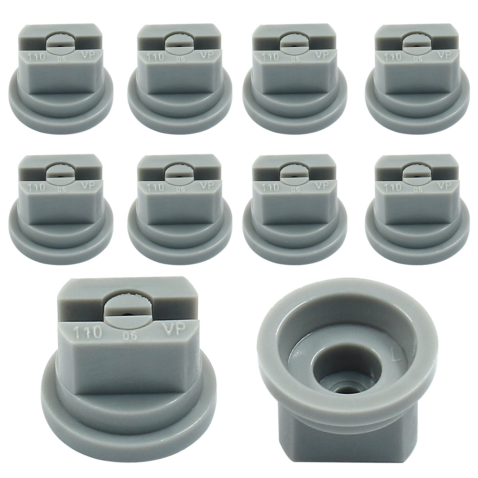 Amazon.com: Unlorspy 10Pcs 110 Degree Flat Fan Spray Tip 110 °Fan ...