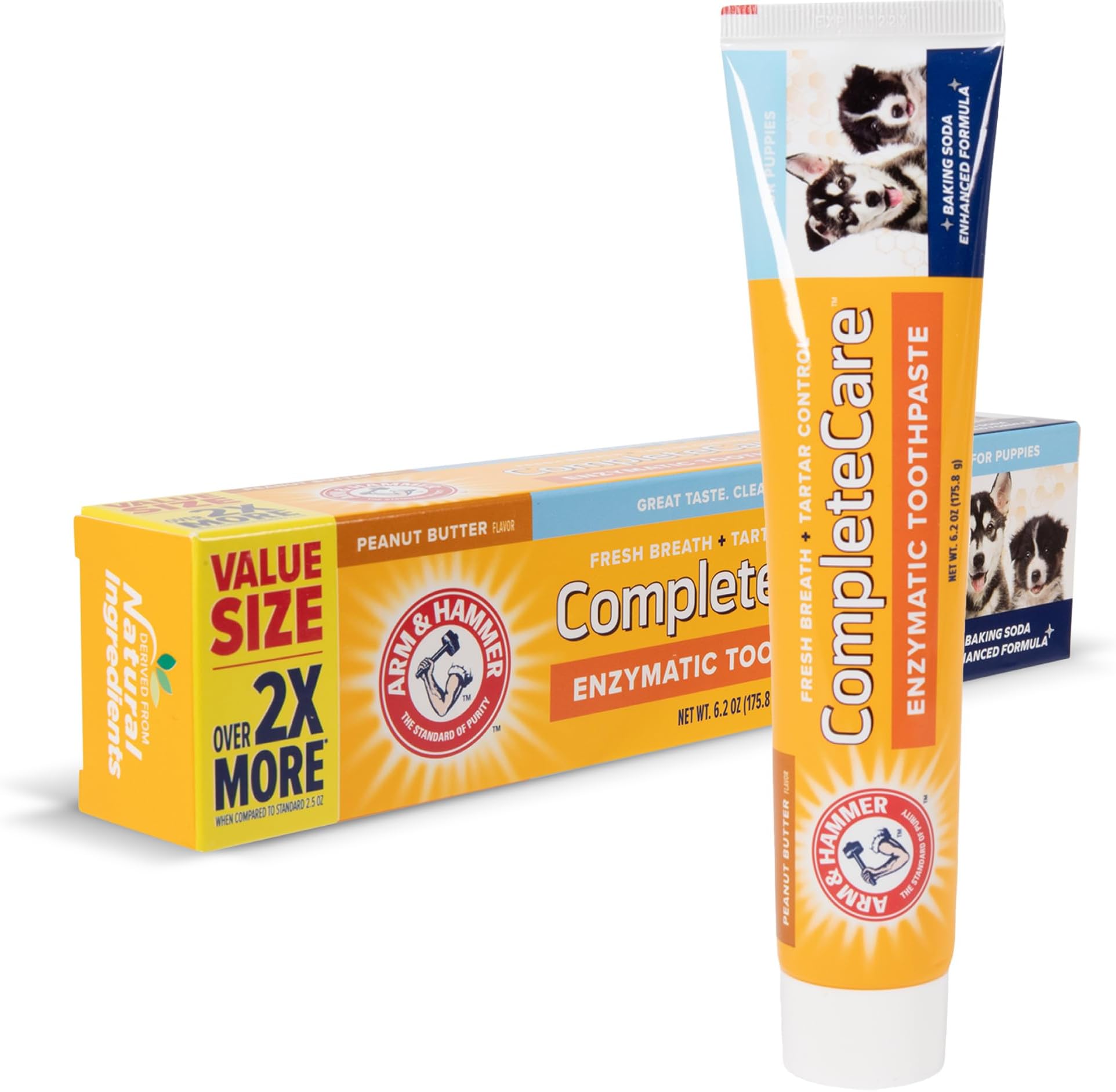 Amazon.com : Petrodex Natural Dog Dental Care Kit, Peanut Toothpaste ...