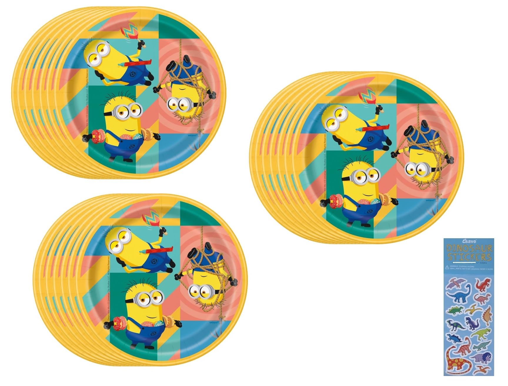 Amazon.com: Despicable Me Birthday Party Supplies Bundle Pack includes ...