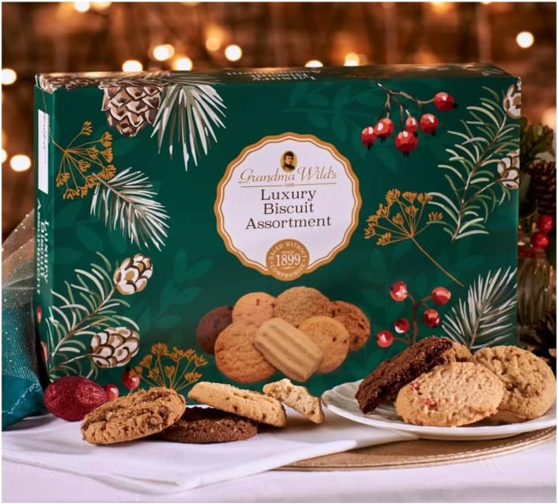 Traditional Classic Biscuit Assortment In A Festive Gift Box | An ...