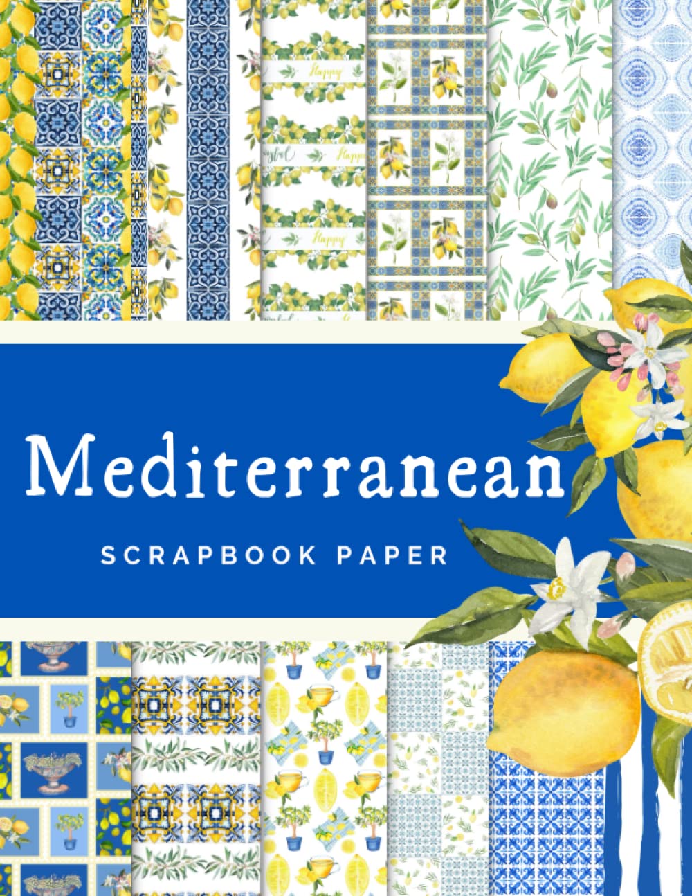 Mediterranean Scrapbook Paper: Ideal DIY, Craft Projects, Card Making ...