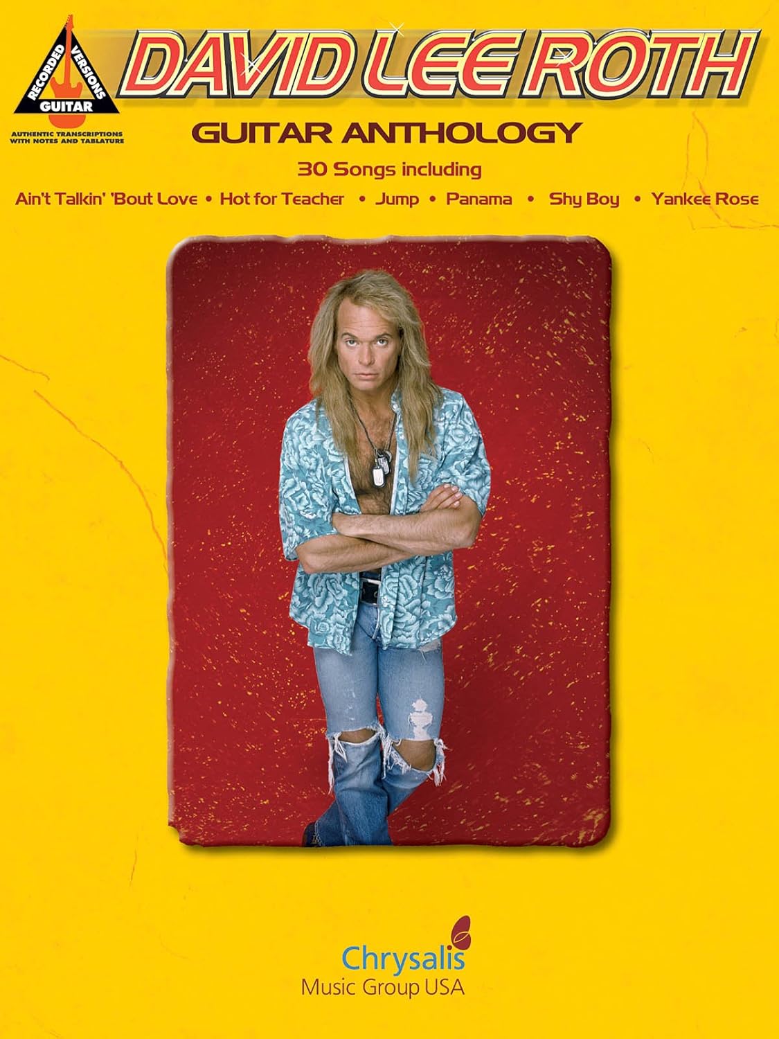 Amazon.com: David Lee Roth - Guitar Anthology (Recorded Versions Guitar ...