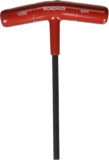 Amazon.com : 6mm Hex T-Handle 6" Length Tagged & Barcoded : Sports ...
