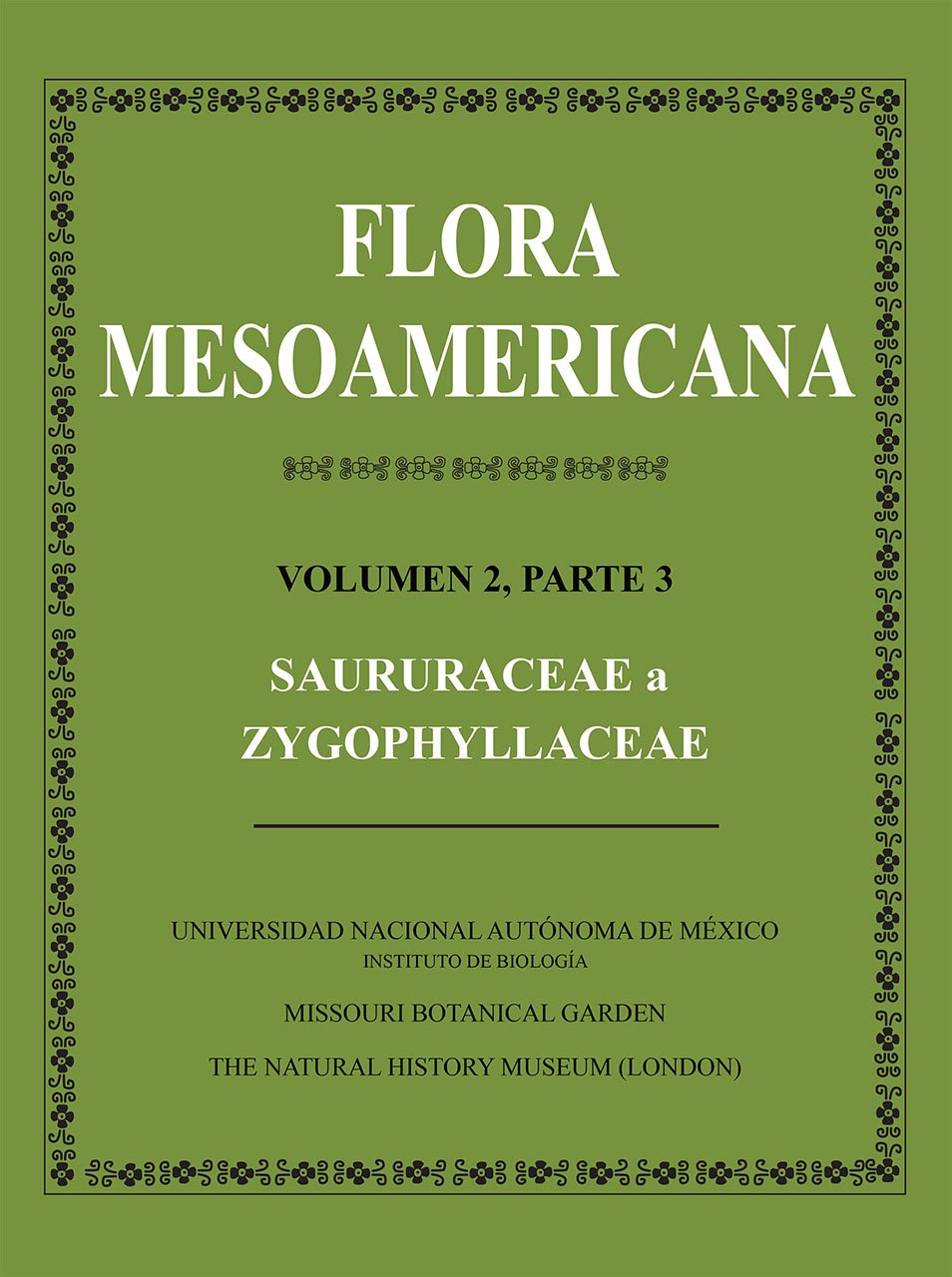 Amazon.com: Flora Mesoamericana, Volumen 2, Parte 3: Saururceae a ...