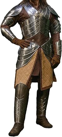 Amazon.com: REDSKY TRADER Meideval Knight Half Armor Suit - Paladin ...