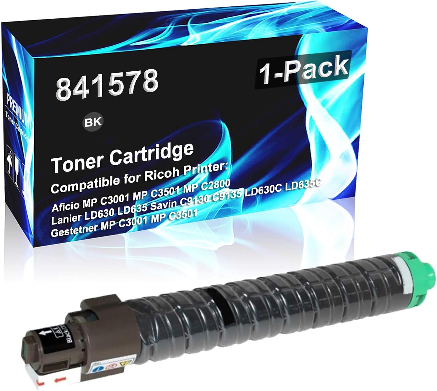 Amazon.com: 1 Pack (Black) Compatible High Yield Toner Cartridge ...