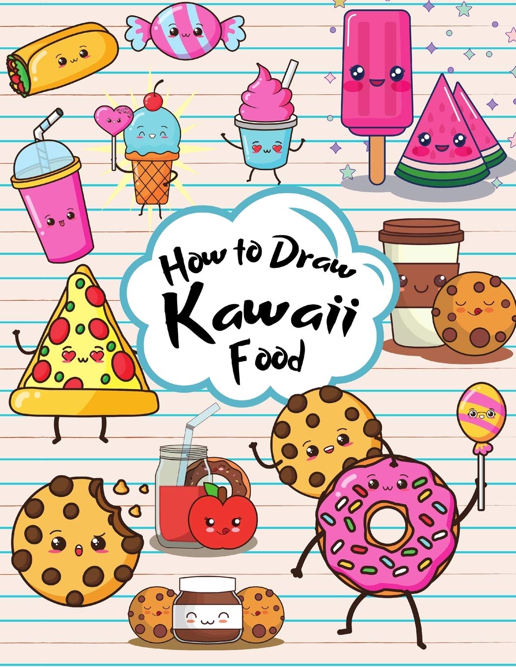 How To Draw Kawaii Food Connect The Dots Learning To | Desertcart KUWAIT