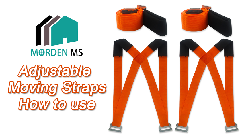Watch MORDEN MS Adjustable Moving Straps-How to use on Amazon Live