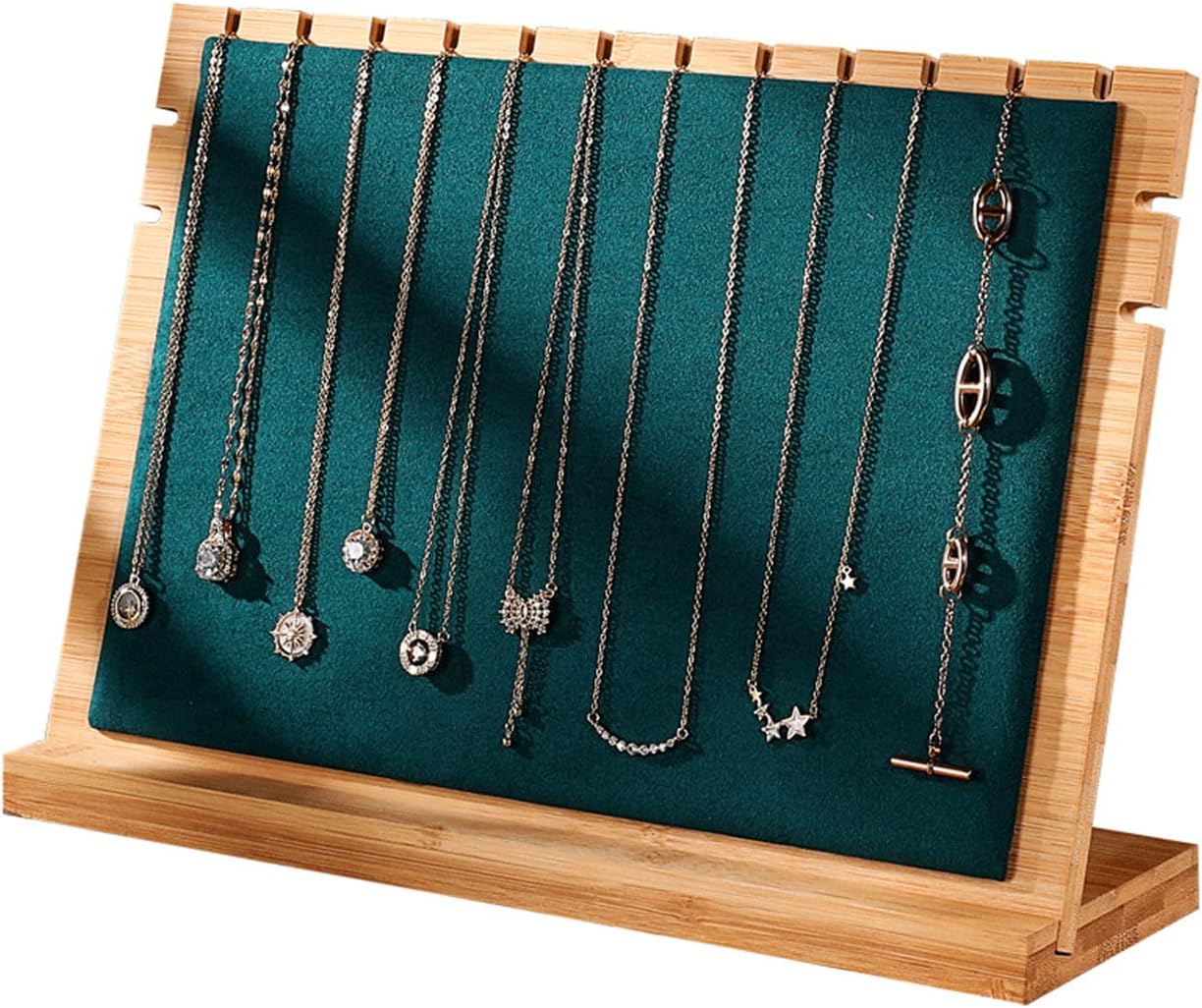 Amazon.com: Bamboo Necklace Display Stand Chains Stands, Necklace ...