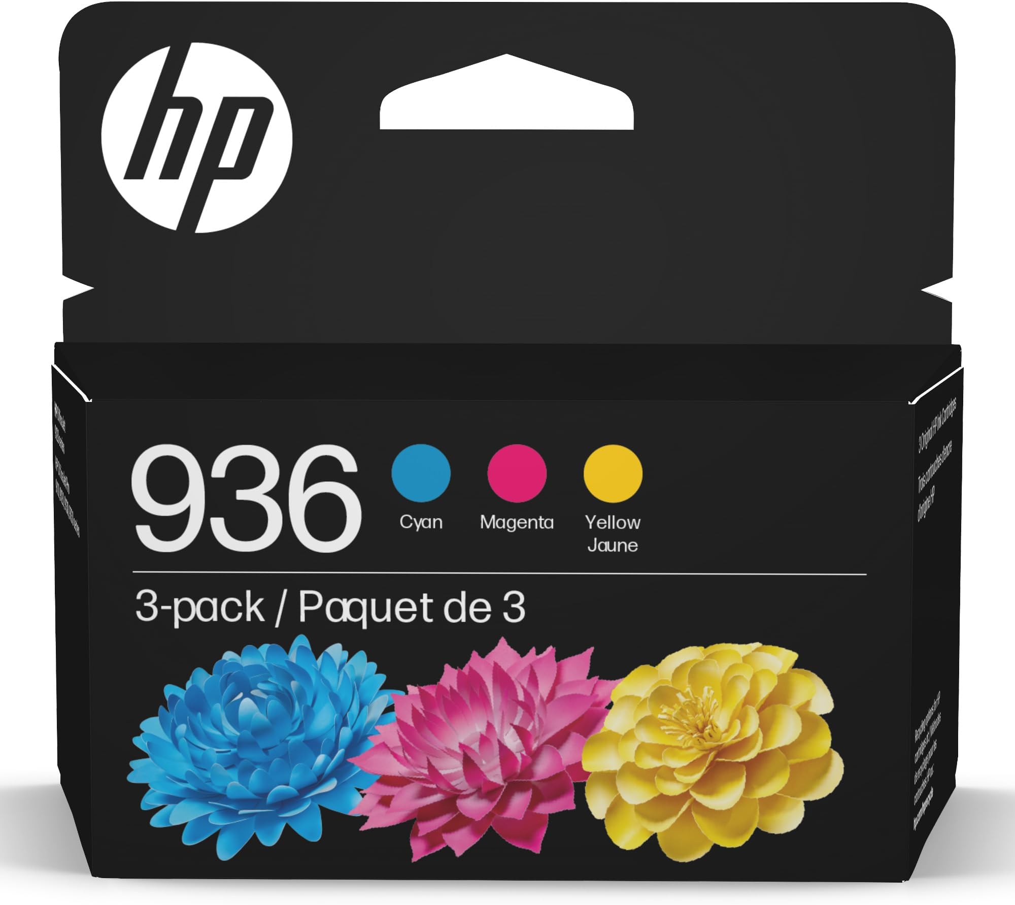 Amazon.com: HP 936 Black, Cyan, Magenta, Yellow Ink Cartridges (4-pack ...