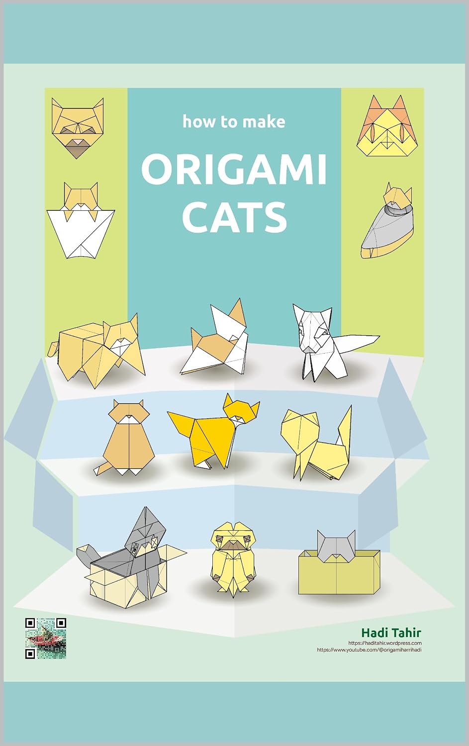 How to Make Origami Cats (Origami Animals) eBook : Tahir, Hadi: Amazon ...
