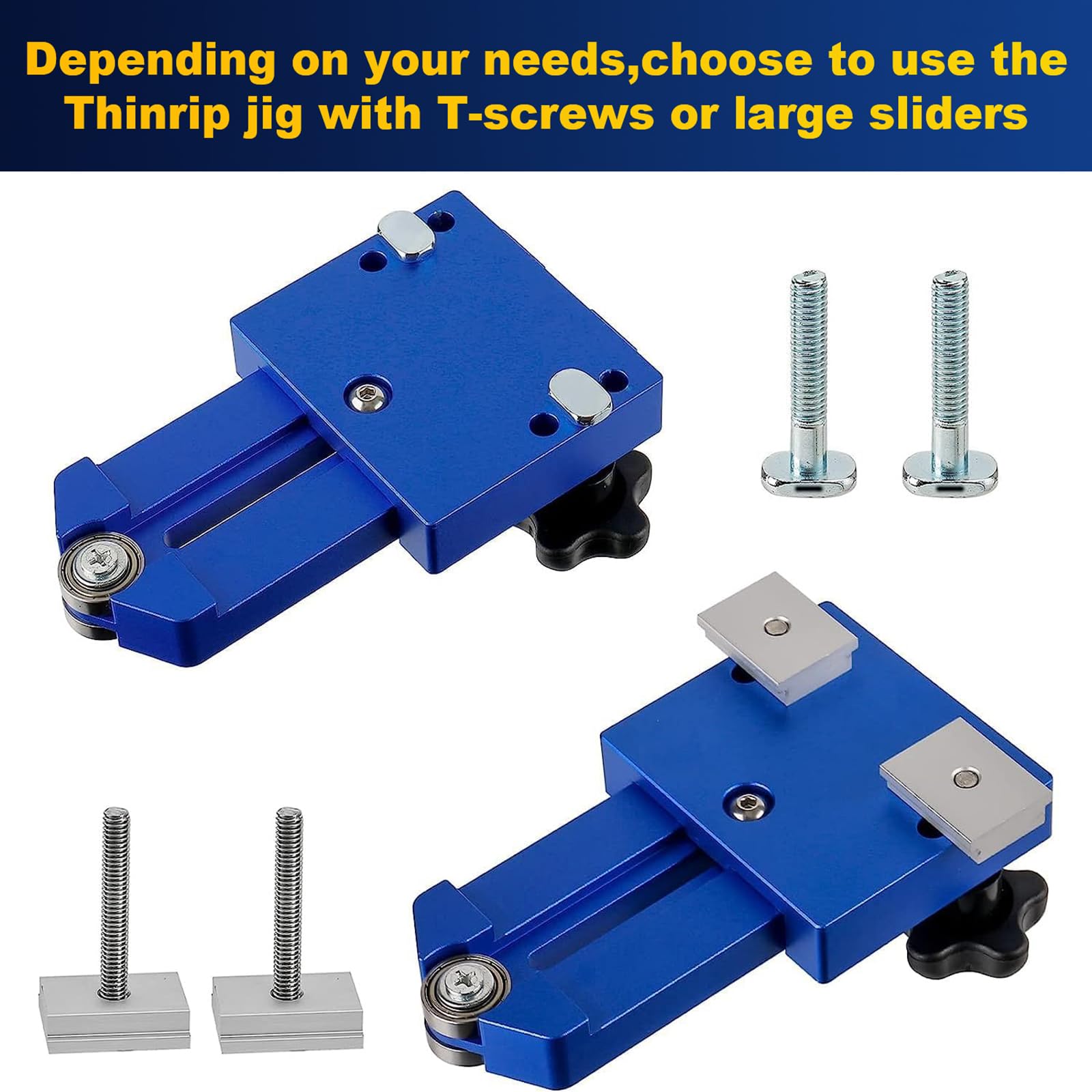 Snapklik.com : TRAVEANT Thin Rip Jig Table Saw Jig Guide For Repeat ...