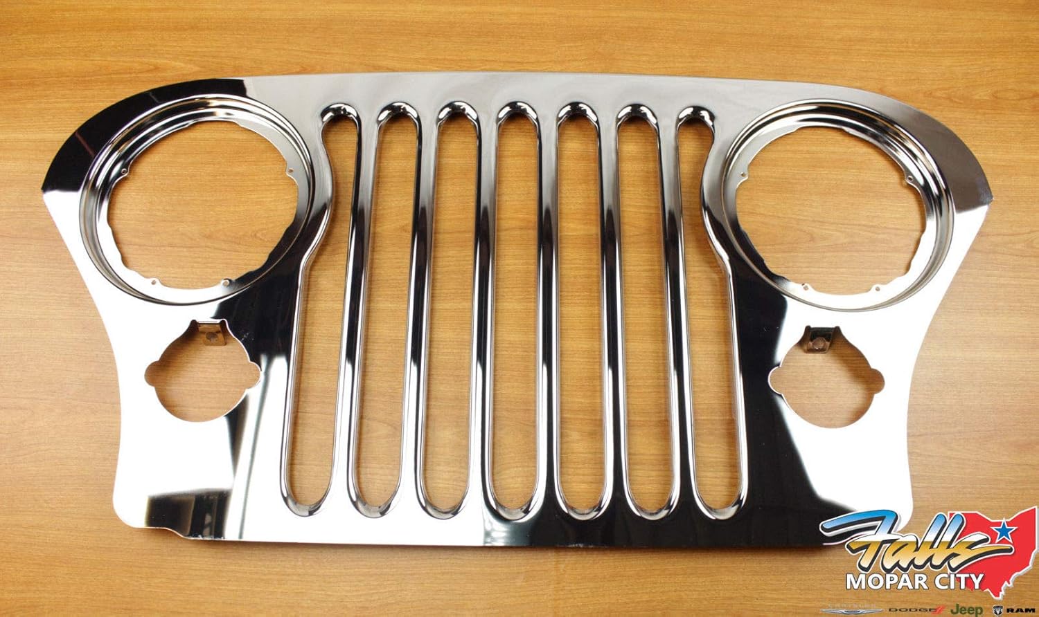 Amazon.com: 1972-1986 Jeep Wrangler CJ5 CJ6 CJ7 CJ8 Chrome Radiator ...