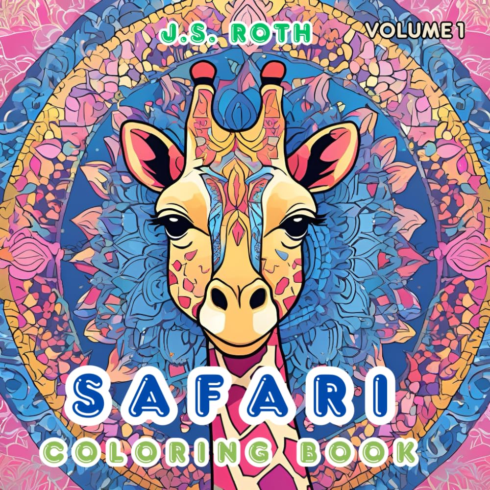 Amazon.com: Mindfulness Safari Coloring Book: For Mindful People! Feel ...