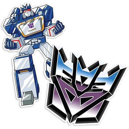 Popfunk Transformers Decptions Soundwave Collectible Stickers