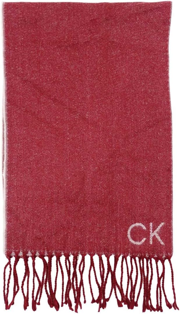 Calvin Klein Women's Cut Off Scarf (O/S, Rosewood) at Amazon Women’s ...