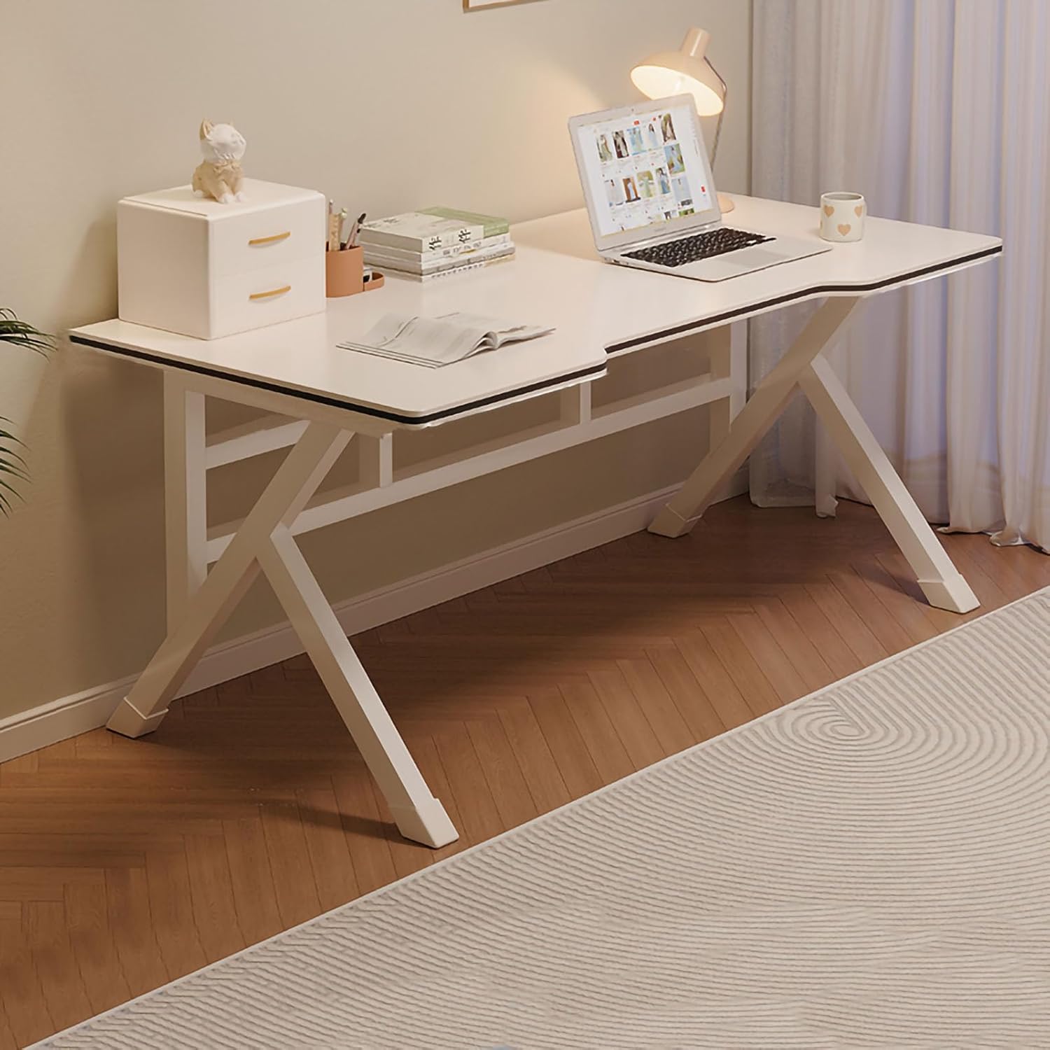 Amazon.com: JSLJJBD Office Computer Desk,Home Office Desks,Table Small ...