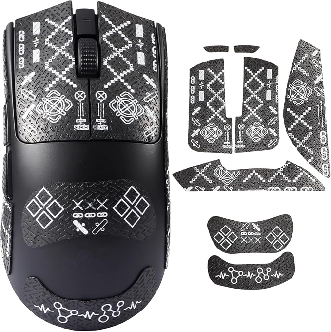 Amazon.com: immoenuc Mouse Grip Tape Stickers for Razer Viper V4 / V3 ...