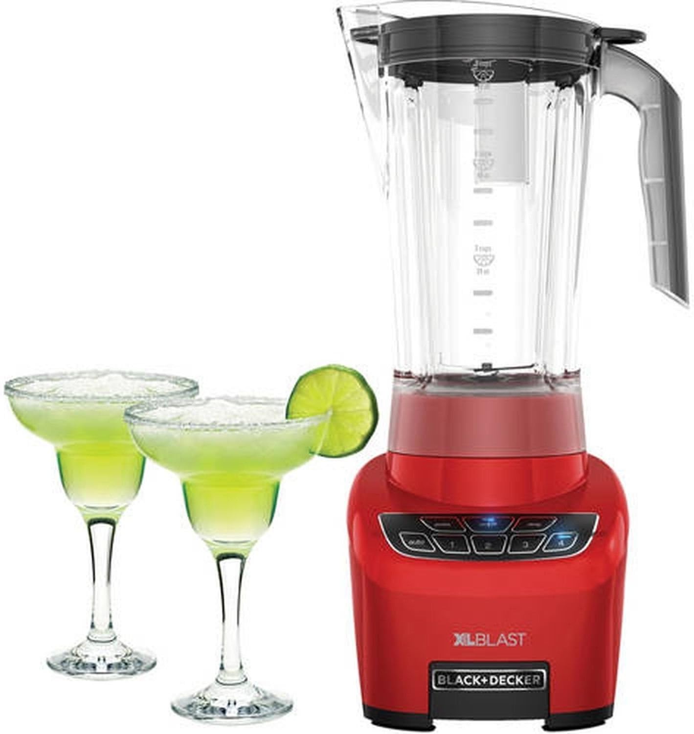 Amazon.com: BLACK+DECKER BL4001R Party Blender Drink Machine Red: Home ...