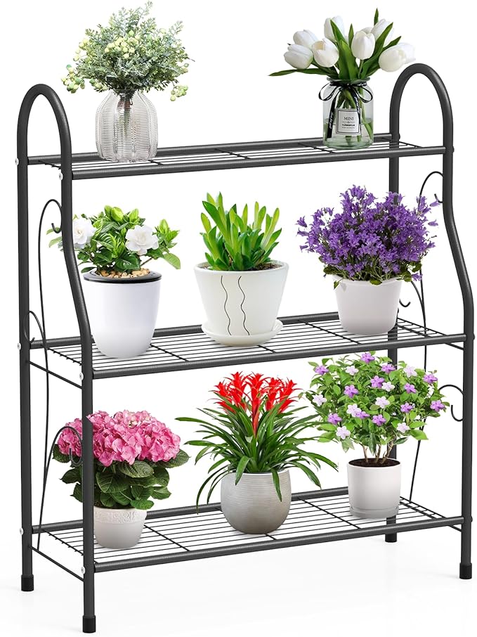 Amazon.com: Plant Stand Indoor,Plant Stand,Plant Stand Outdoor,Outdoor ...
