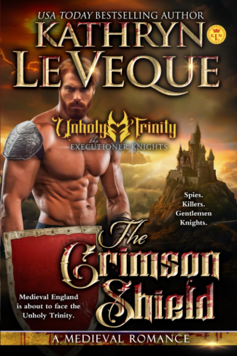 Amazon.com: The Crimson Shield: A Medieval Romance (The Executioner ...