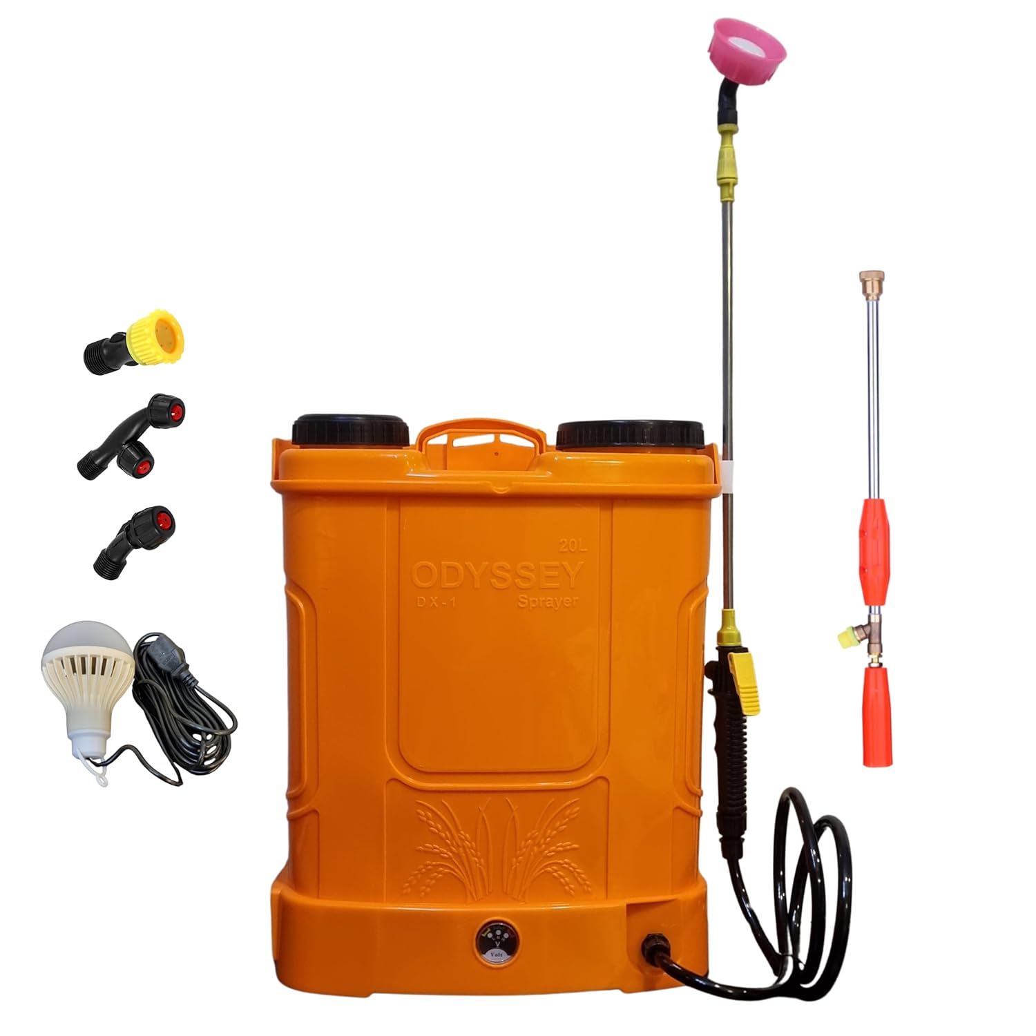 Odyssey Sprayer Double Motor Battery Sprayer (20 Lt)|12V X 12Ah Battery ...