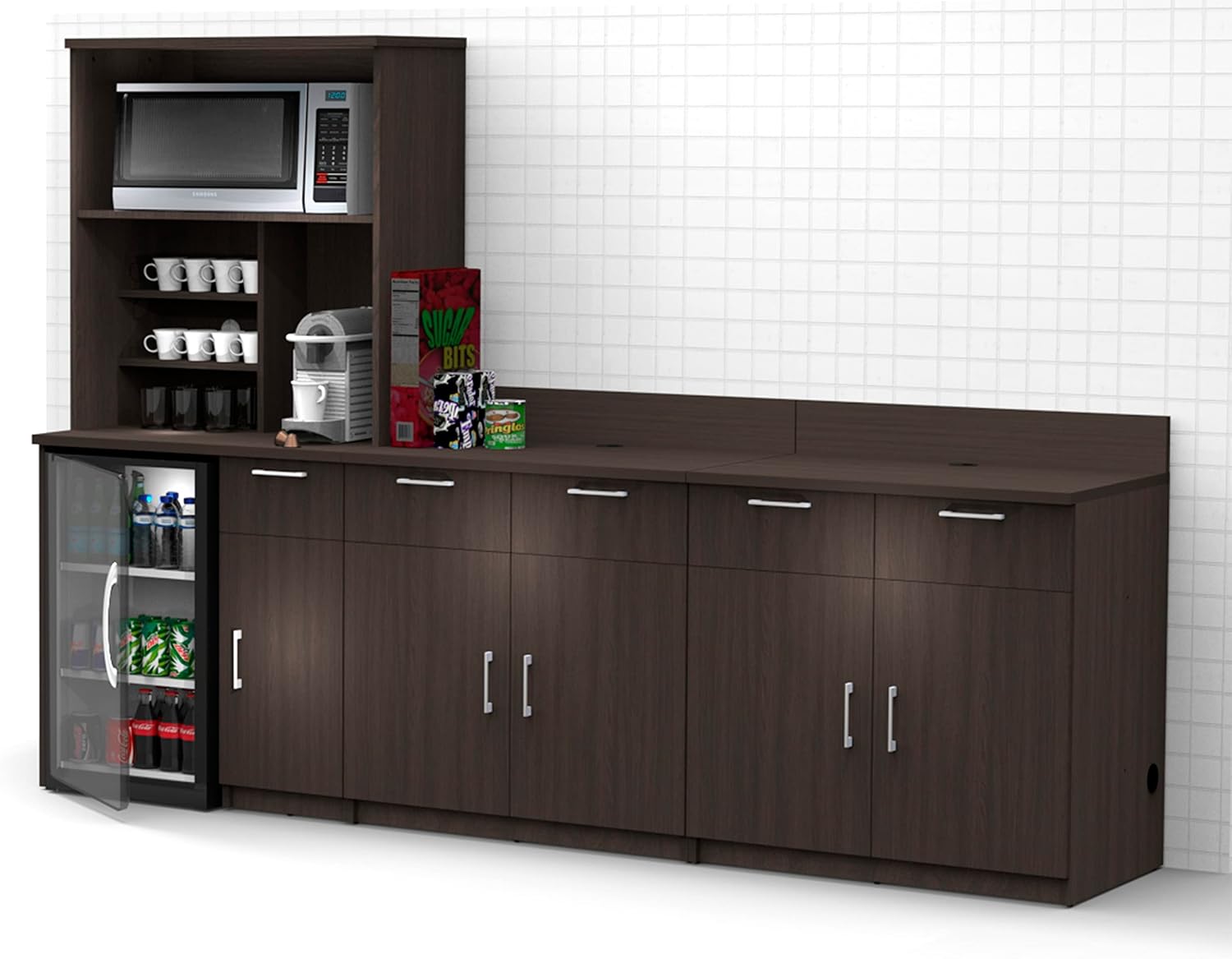 Amazon.com - BREAKtime Coffee Break Lunch Room Furniture Buffet Model ...