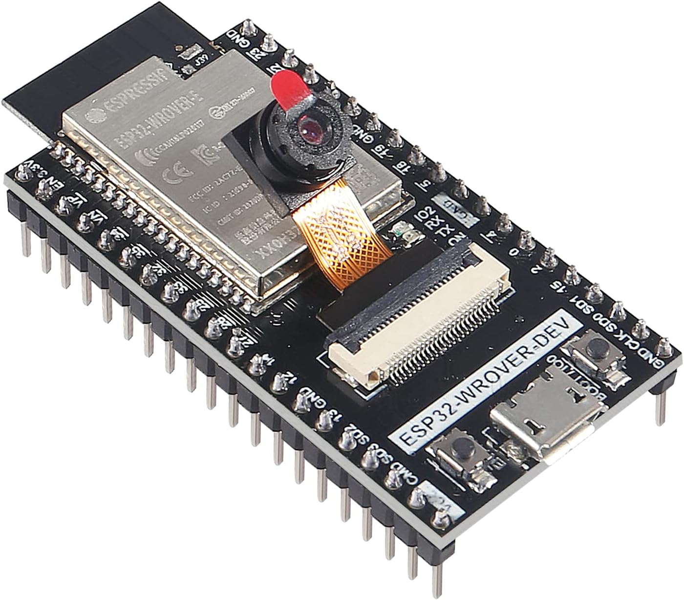 Dealikee ESP32 ESP32-WROVER Dev Board with Camera Wi-Fi Bluetooth Module. – BigaMart