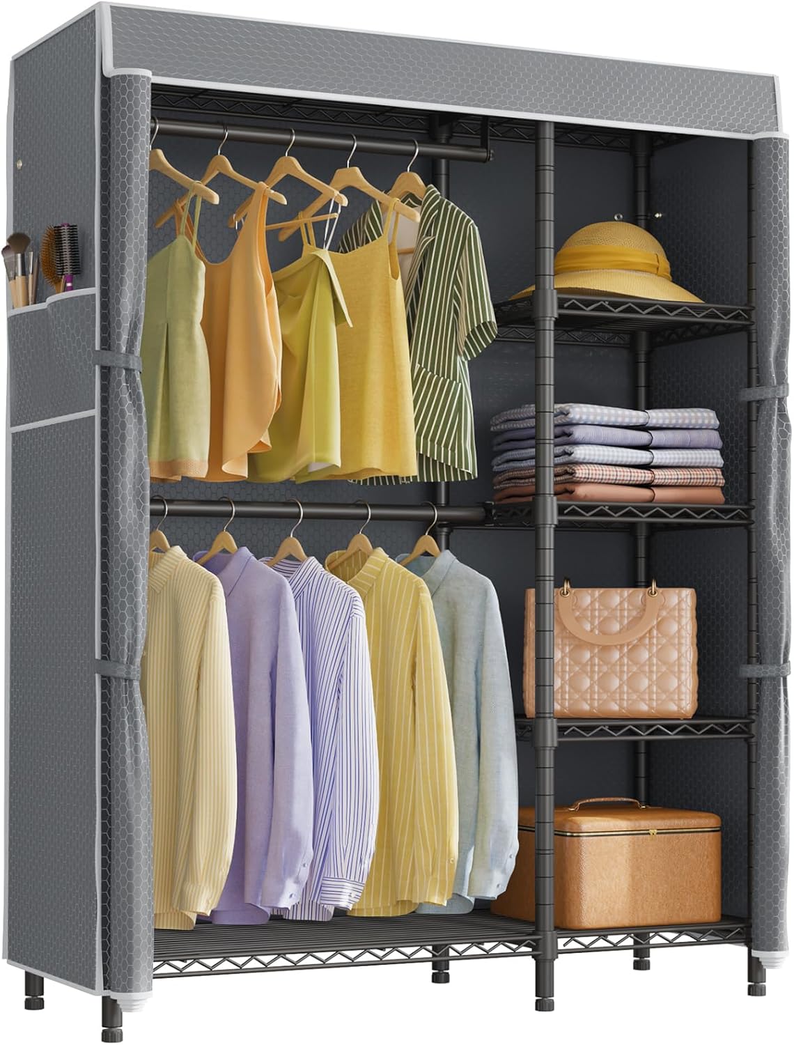 Amazon.com: VIPEK V7C Garment Racks with Cover Portable Closets for ...
