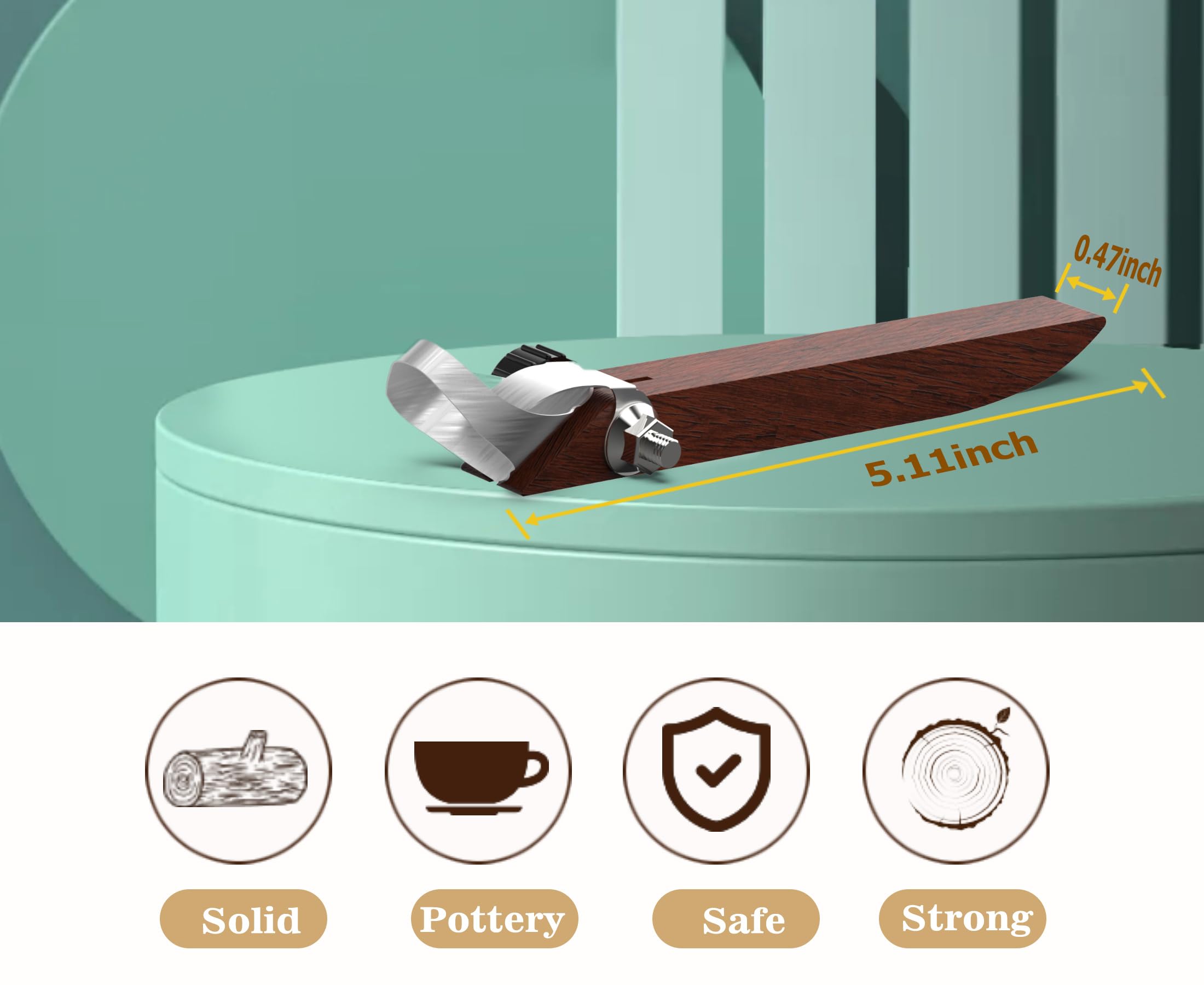 Snapklik.com : GEOCCI Pottery Handle Making Tool Pottery Carving Tools ...