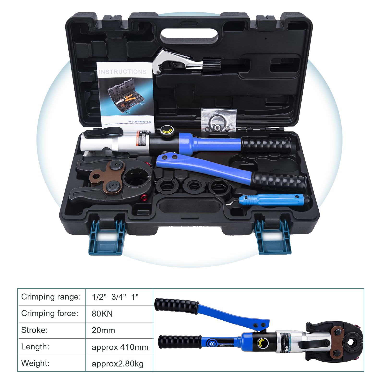 Snapklik.com : Copper Pipe Crimping Tool, Copper Tube Fittings Crimping ...