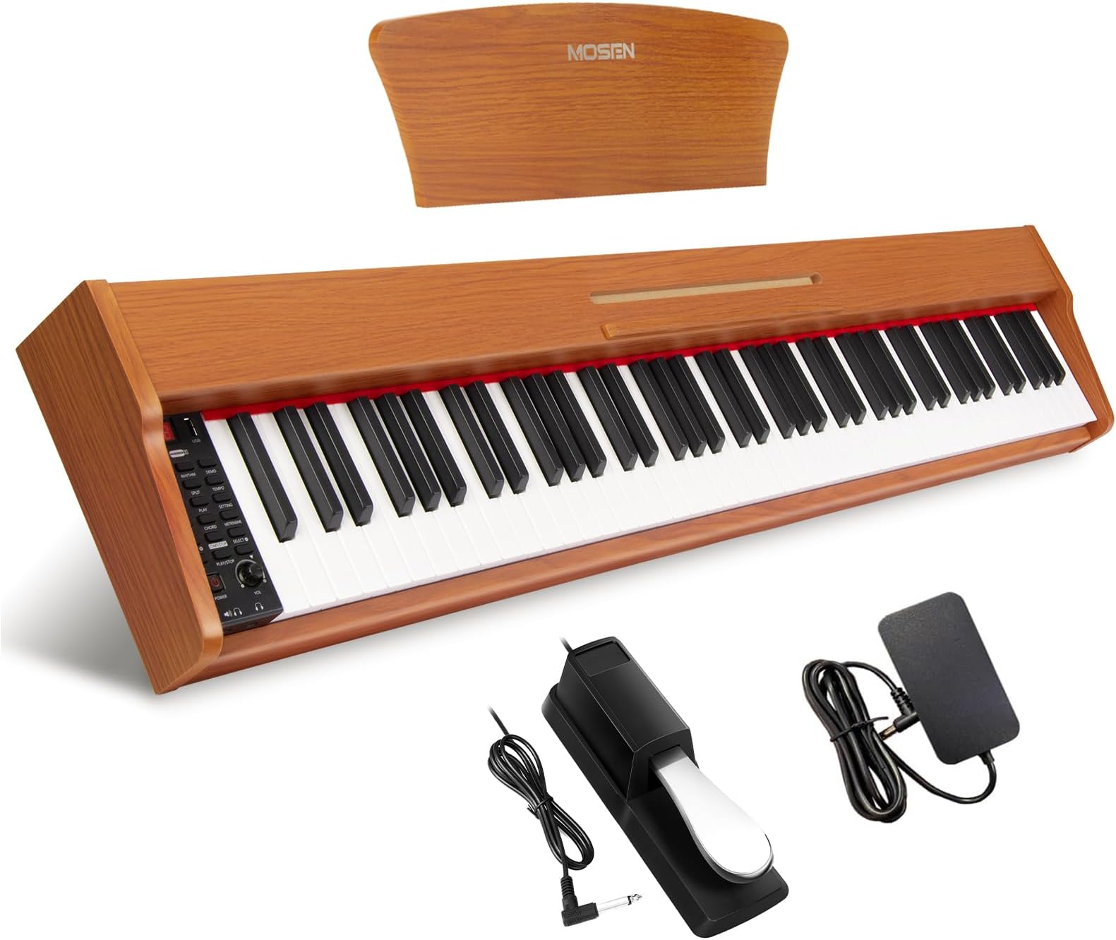 Amazon.com: MOSEN Digital Piano, Portable Electric Keyboard for ...