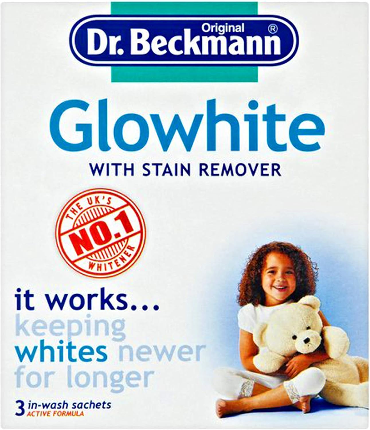 Dr Beckmann Glowhite Fabric Whitener with Stain Remover (3 x 40g ...