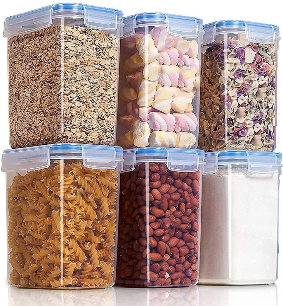 Buy Akshar Creation Airtight Food Storage Containers 6 Pieces 1000ml ...