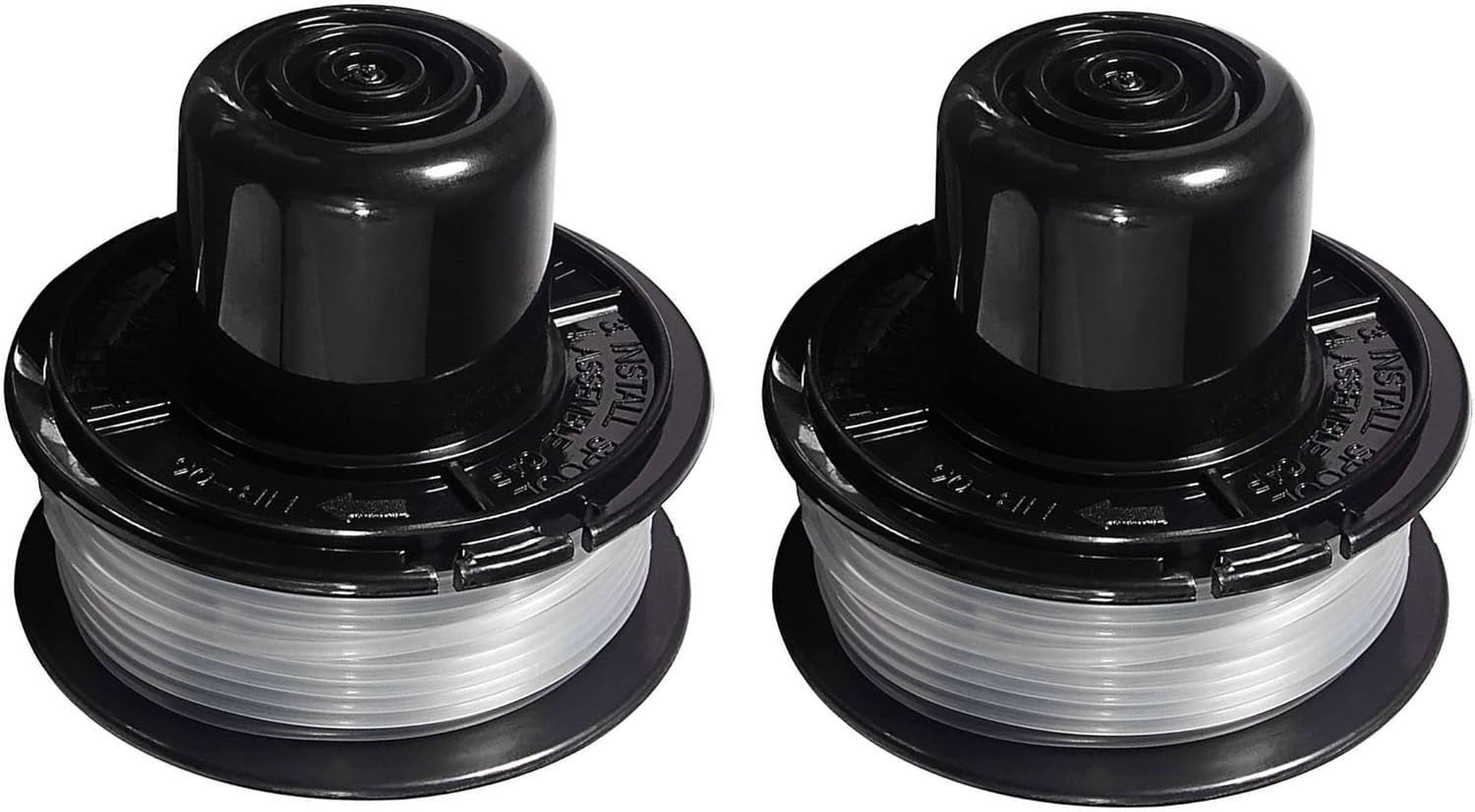 Amazon.com : MaxLLTo 2 Pack Replacement RS-136-BKP String Trimmer Spool Compatible for Black ...