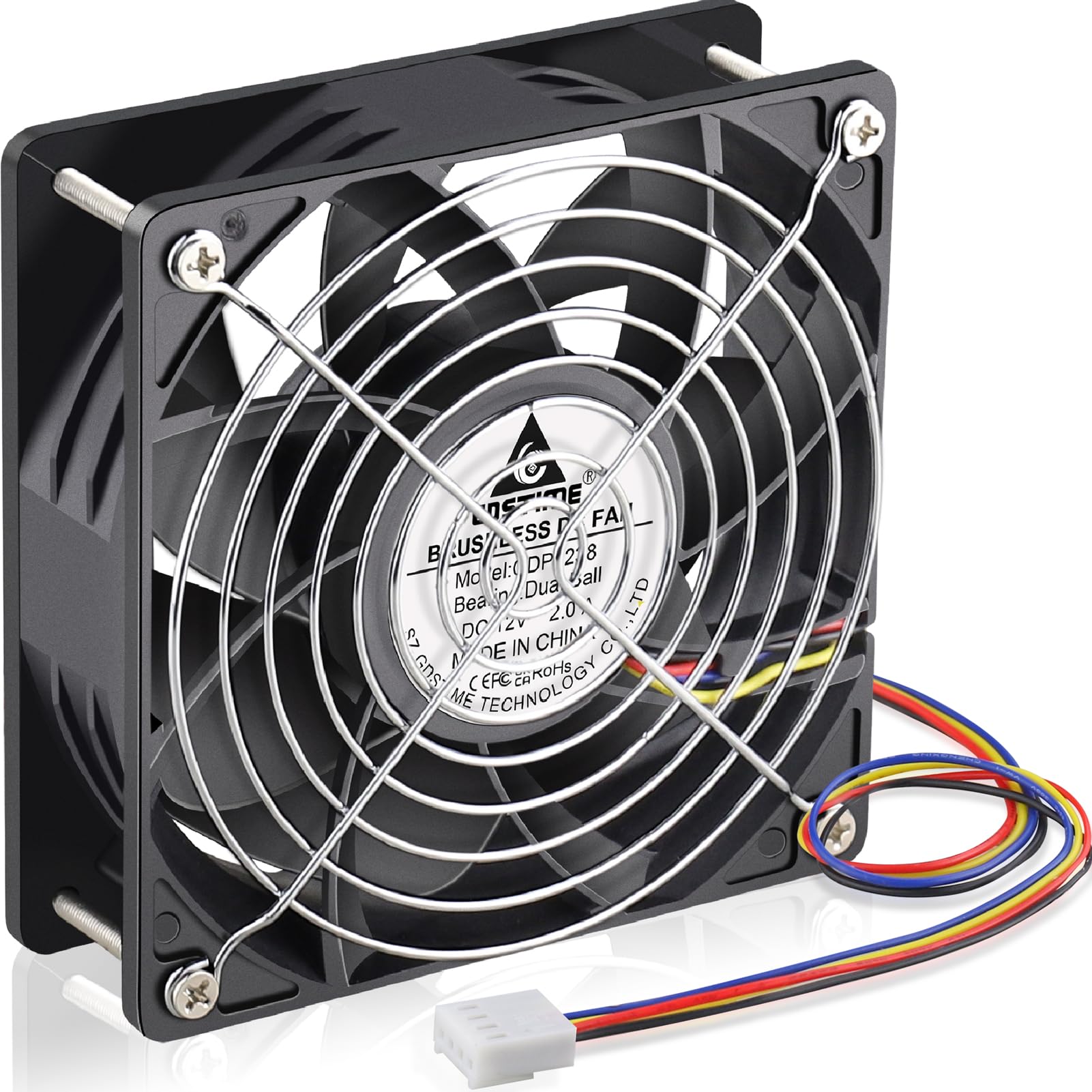 Snapklik.com : 120mm X 38mm 12V PWM Fan 4-Pin, High Static Pressure ...