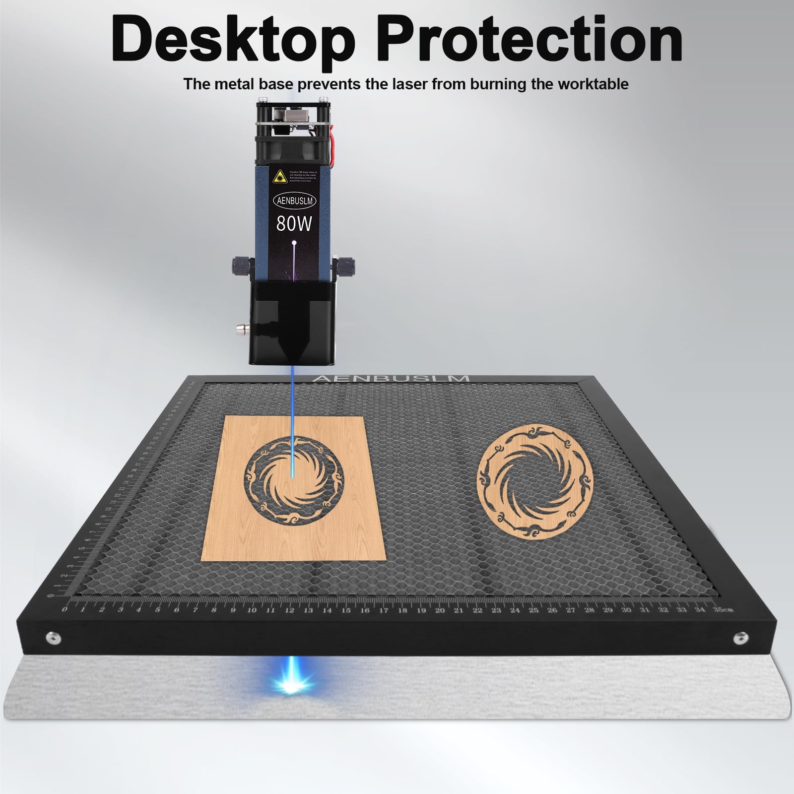 Snapklik.com : AENBUSLM Honeycomb Laser Bed,400x400mm Steel Honeycomb ...