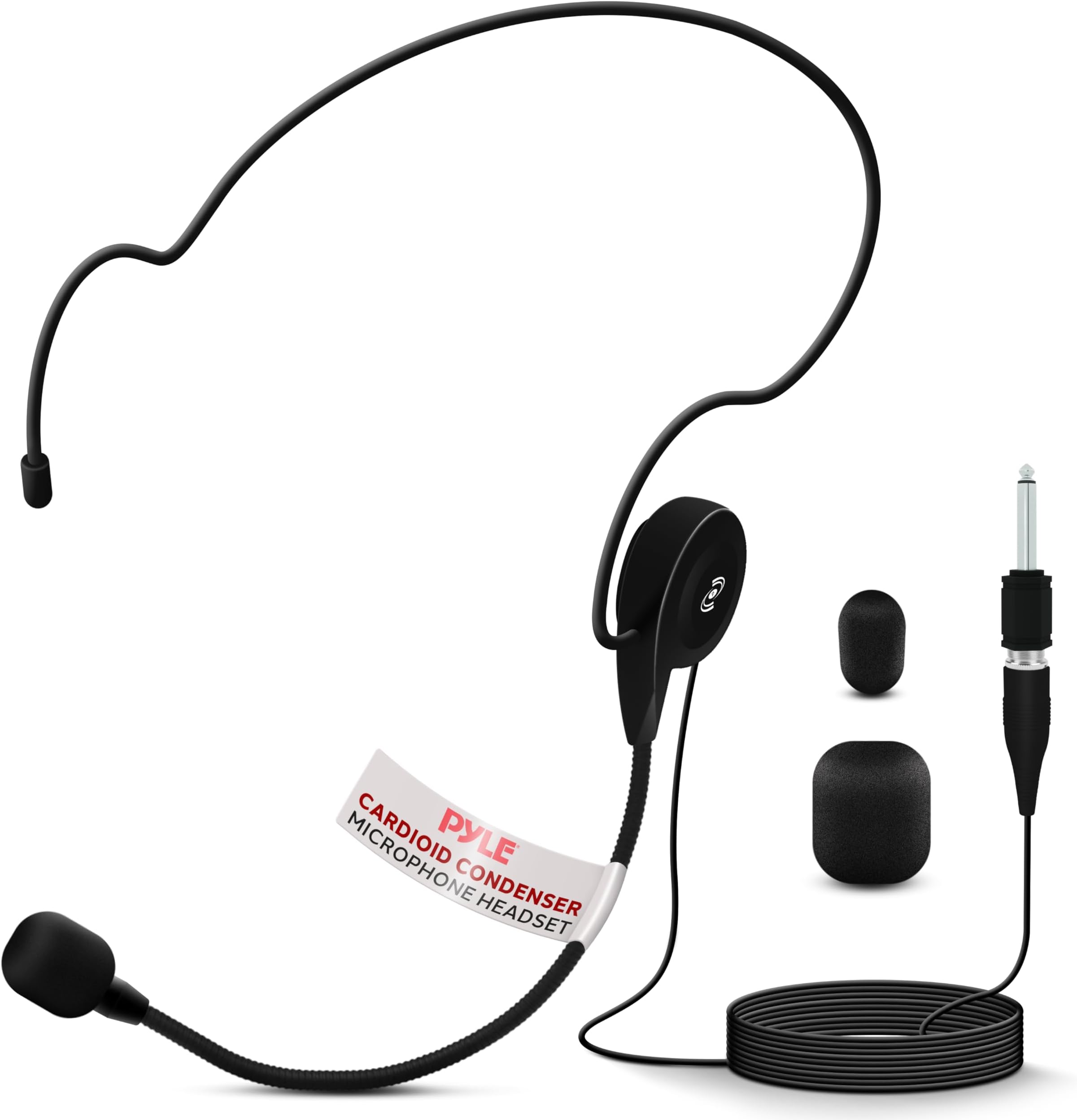 Amazon.com: Pyle Double Over Ear Microphone Headset - Professional ...