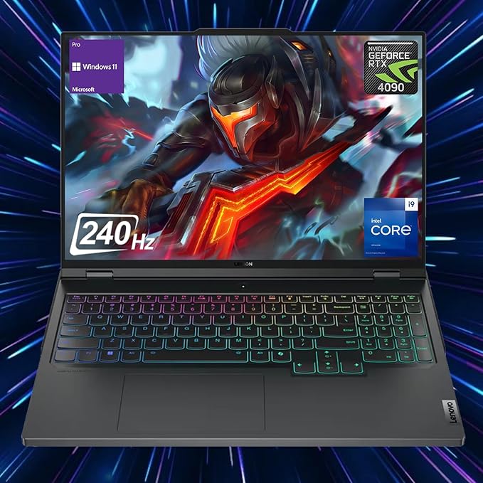 Amazon.com: Lenovo Legion Pro High-Performance i9 Gaming Laptop, 16 ...