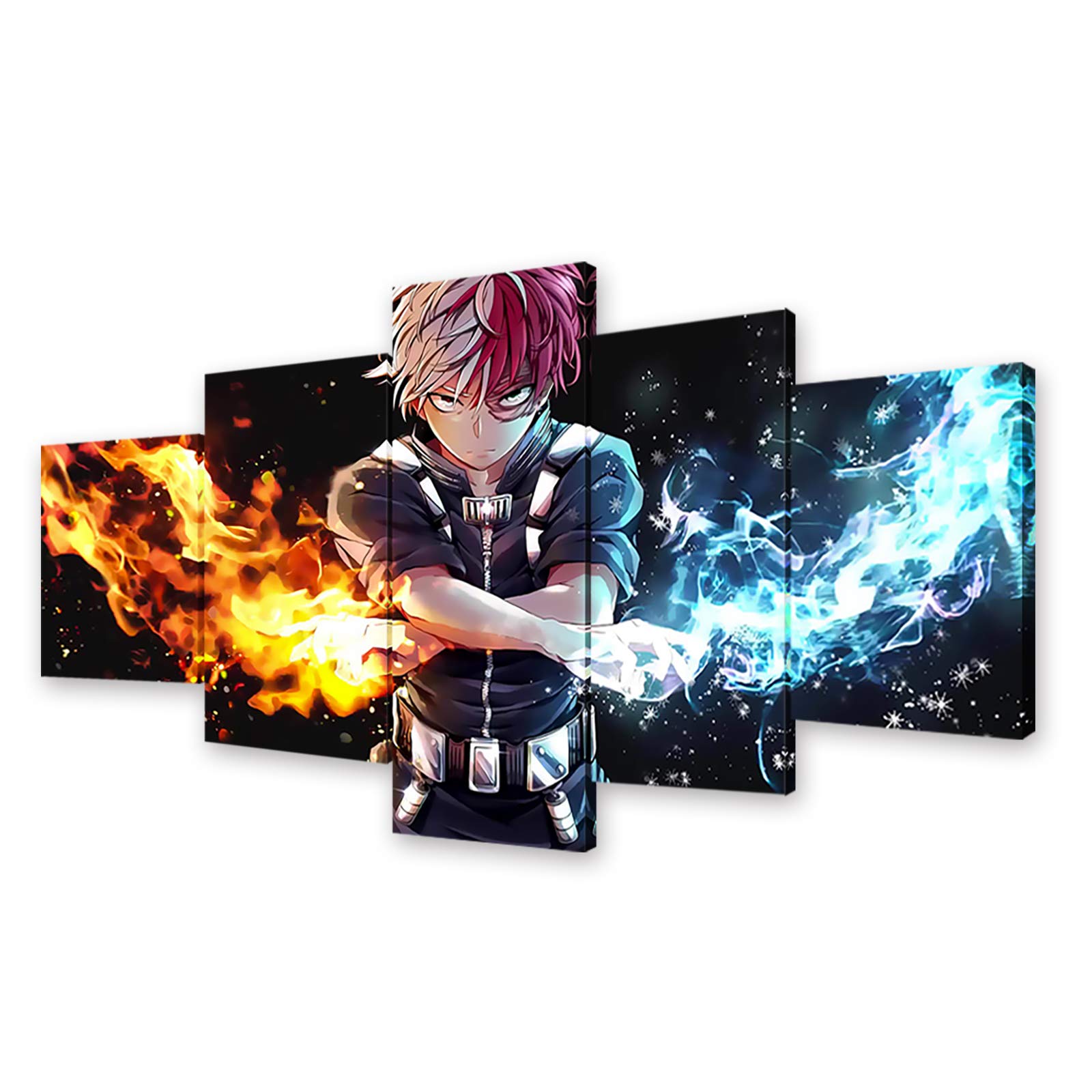Amazon.com: InsNordic Japan Anime MHA Todoroki Shoto Poster Print on ...