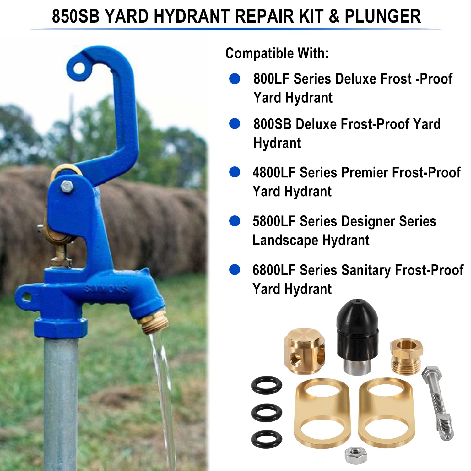 Simmons Yard Hydrant Diagram Everbilt Hydrant Repair Kit EBYHRK1NL