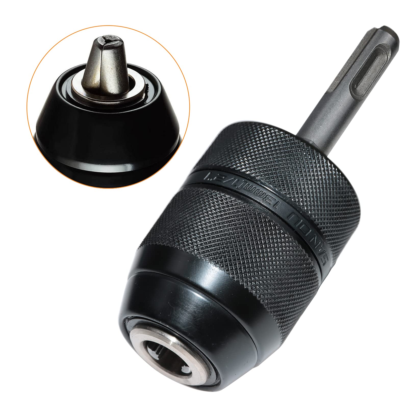 Snapklik.com : Chuck Adapter Heavy Duty 1/2-20UNF 13mm Keyless Drill Chuck