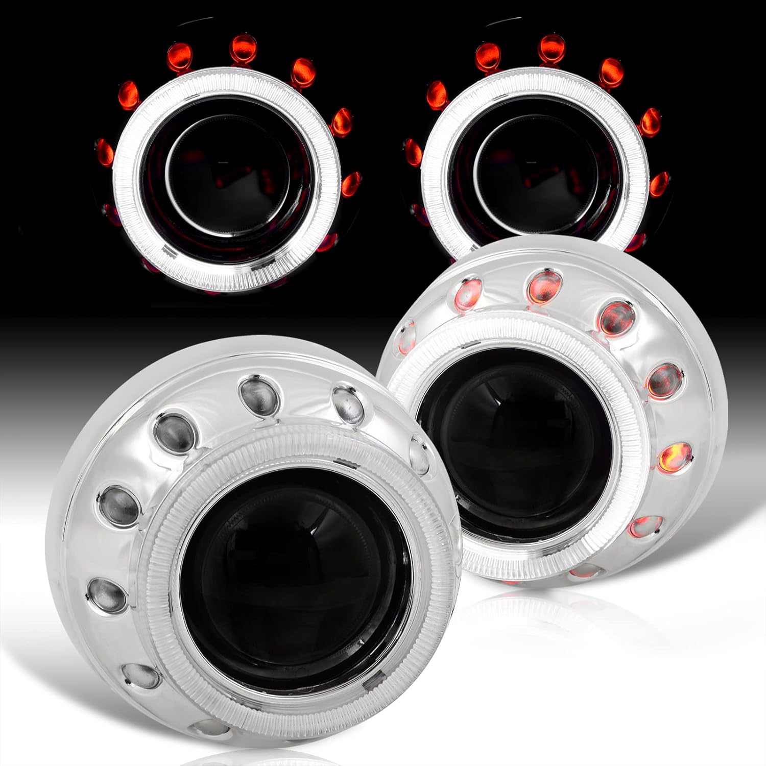 Amazon.com: AJP Distributors Universal 2.5" Round Projector Lens ...