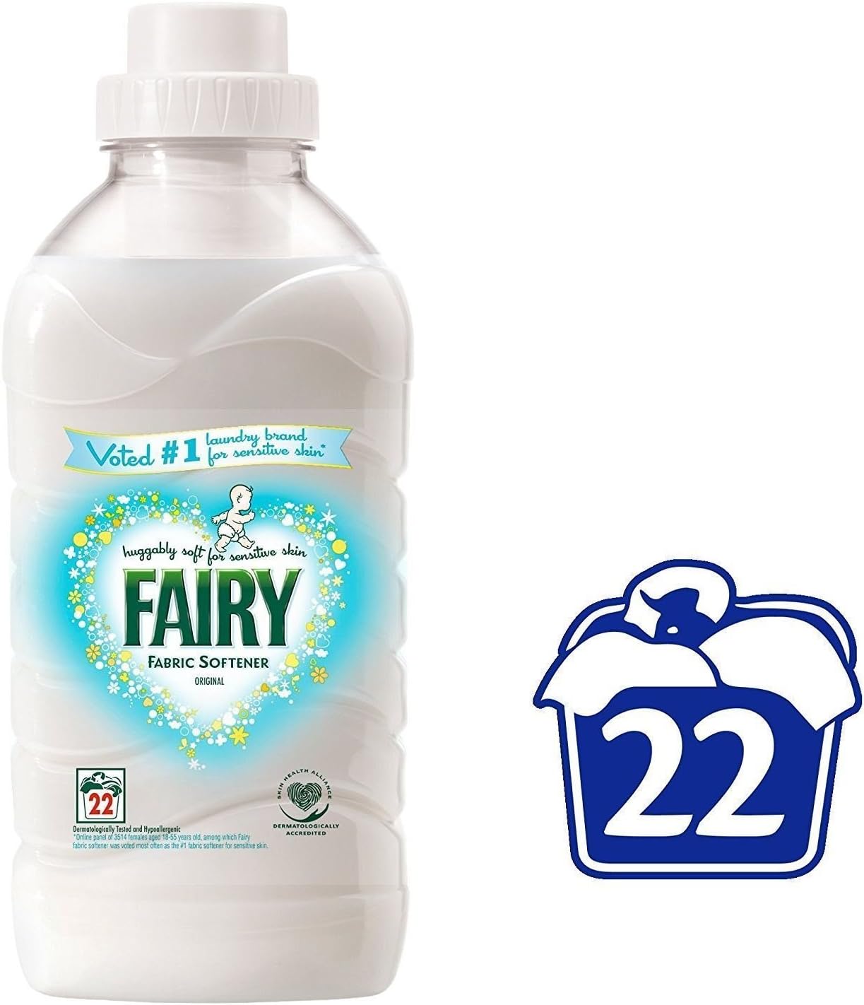 Amazon.com: Fairy Fabric Softener Fabric Conditioners - Original (22w ...