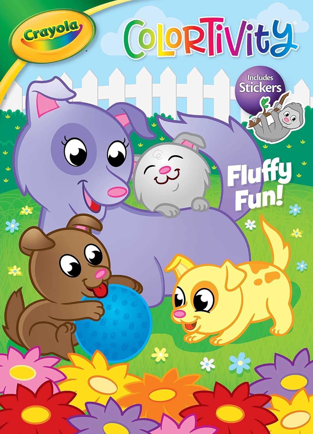 Crayola Colortivity: Fluffy Fun!: Editors of Dreamtivity: 9781645883692 ...