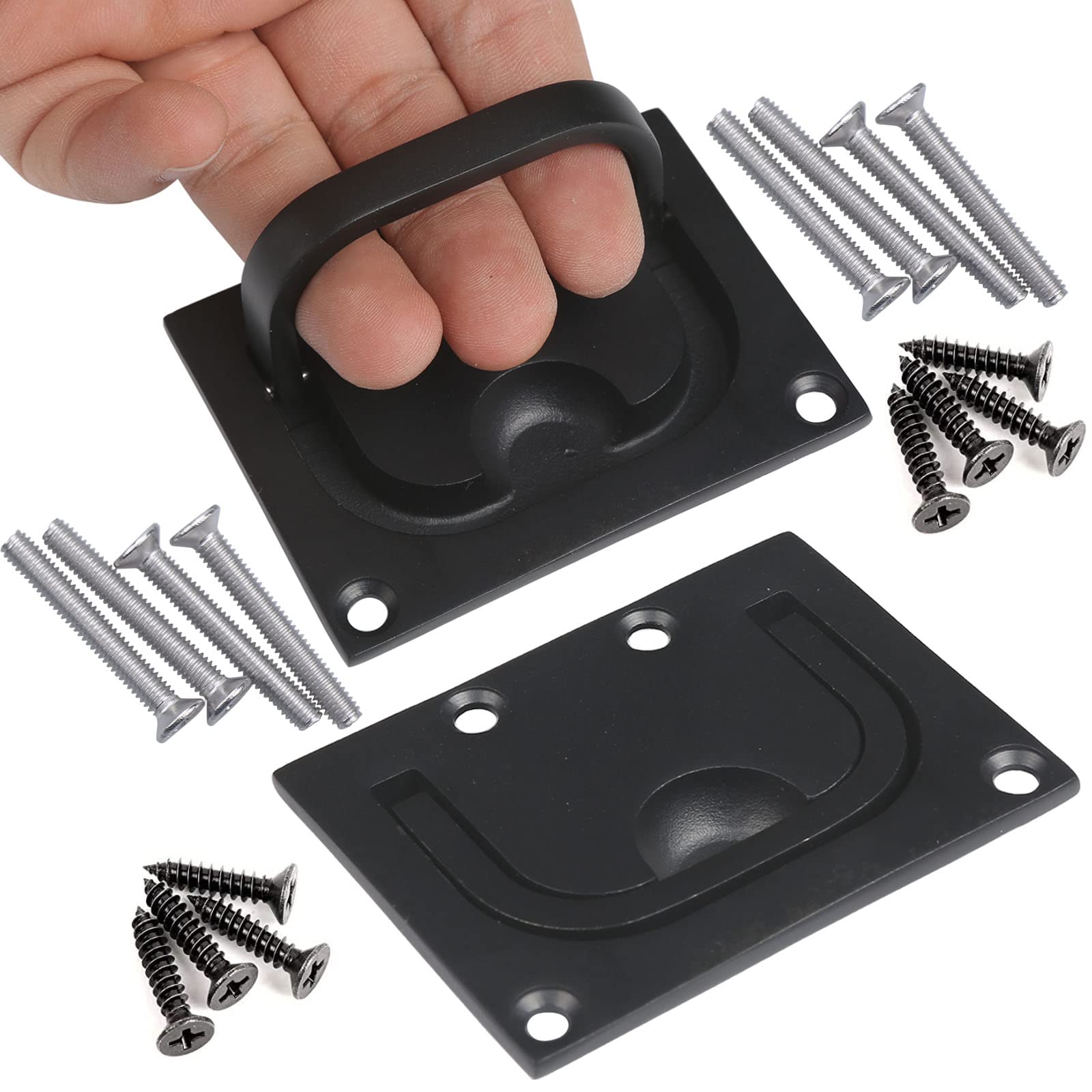 Snapklik.com : Boat Flush Hatch Handle Hatch Locker Pull Lift Stainless ...