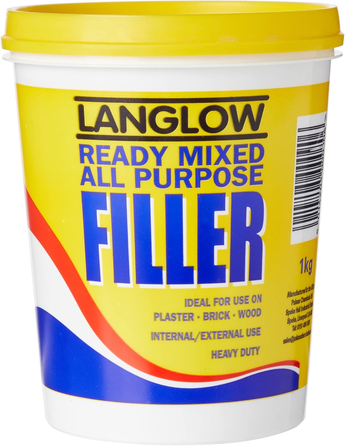 Palace Langlow Ready Mixed Filler 1 kg (68-1) : Amazon.co.uk: DIY & Tools
